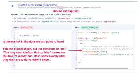 Cypress Should Be Capitalized In Step 3 Of Migration Text · Issue 21798 · Cypress Iocypress