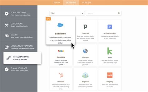 Jotform Salesforce Integration Log In And Integrate Salesforce With