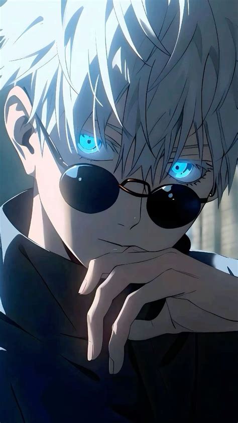 Gojo Satoru 💙🕶️🐱 غوجو ساتورو💙🕶️🐱 Nel 2024 Sfondi Sfondi Iphone