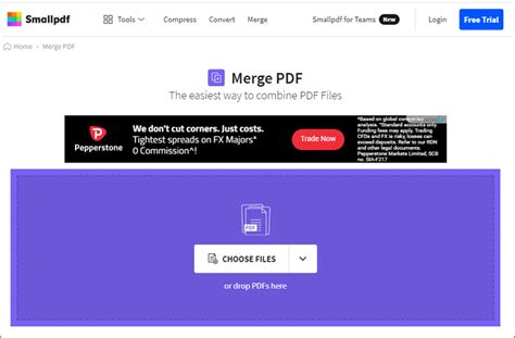 How To Combine PDF Files Without Acrobat For Free EaseUS