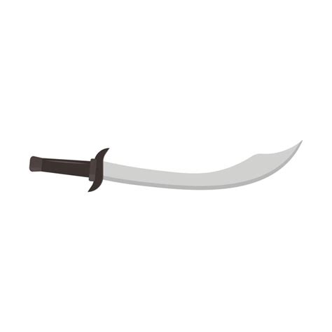 Premium Vector A Sword That Has Been Cut In Half