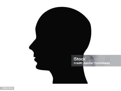 S머리의 실루엣 실루엣 머리 남자 프로필 아이콘 벡터 일러스트 레이 션 디자인 이미지 공학에 대한 스톡 벡터 아트 및 기타 이미지 Istock