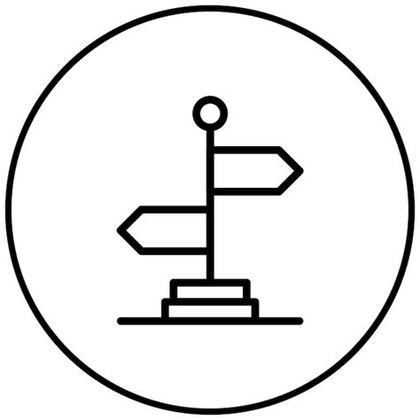 Premium Vector Direction Vector Illustration