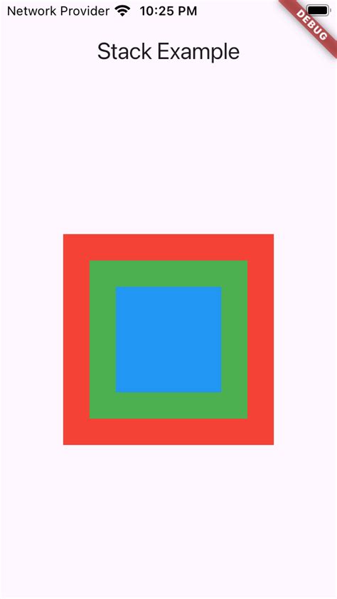 ফ্লাটারে স্ট্যাক উইজেট