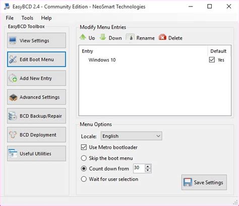EasyBCD Download Latest For Windows PC