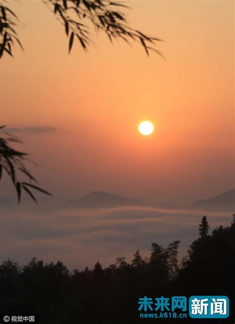 安徽黃山秋日齊雲山日出壯觀 每日頭條