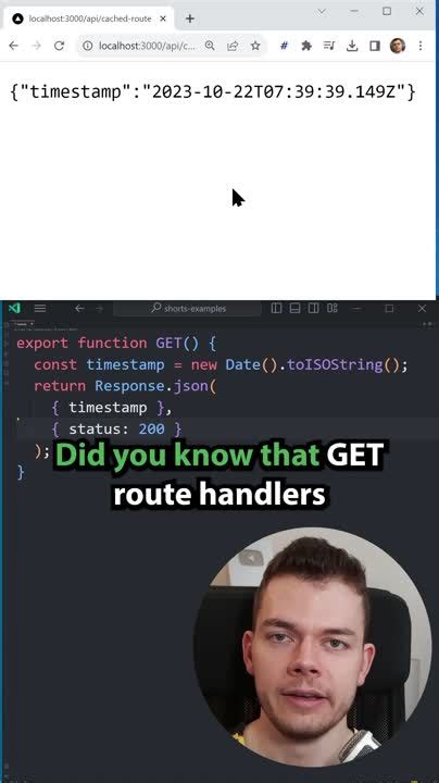 Video Coding In Flow On Linkedin Nextjs Get Route Handlers Are