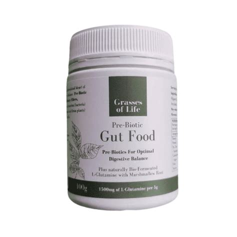 Pre Biotic Gut Food 100g Grasses Of Life Greensmith Grocers