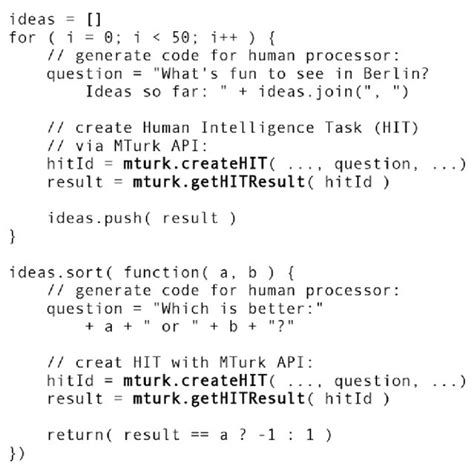 Sample Algorithm For Creating A Sorted List Of 50 Tourist Attractions