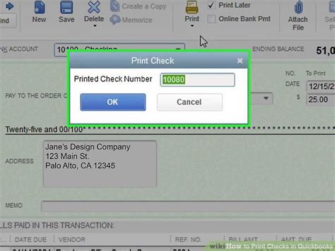 Simple Ways To Print Checks In Quickbooks Steps