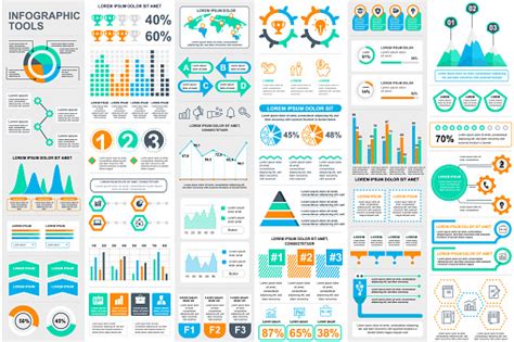 인포그래픽 요소 데이터 시각화 벡터 디자인 템플릿을 번들로 묶습니다 0명에 대한 스톡 벡터 아트 및 기타 이미지 0명