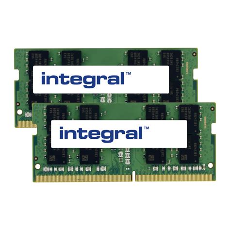 32gb 2x16gb Ddr4 2400mhz Sodimm Laptop Ram Integral
