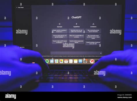 Chatgpt On Computer Chat Gpt Is Artificial Intelligence Ai Chatbot