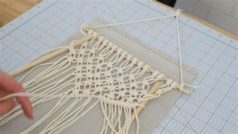 DIY Macrame Stocking Lemon Thistle