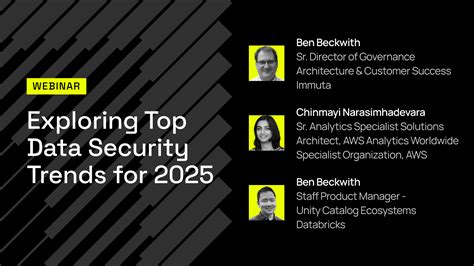 On Demand Exploring Top Data Security Trends For 2025 Immuta