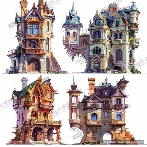 Ai创作图手绘欧式城堡 水彩世界建筑插画水彩 水彩建筑素材 卡通欧洲欧式城堡 手绘捷克水彩水墨建筑 手绘德国水彩水墨建筑 世界建筑插画水彩 德国插画水彩水墨建筑 画洋房豪宅欧式别墅 世界建筑