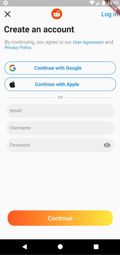A Reddit Clone Application Created With Dart And Flutter