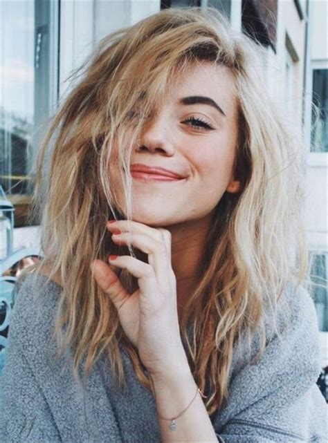 Wavy Blonde Hair Tumblr