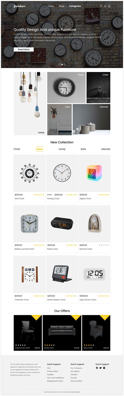 Minimalist UI UX Design On Behance