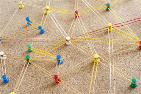 Free Image Of Networking Concept Using Thumb Tacks Freebie Photography