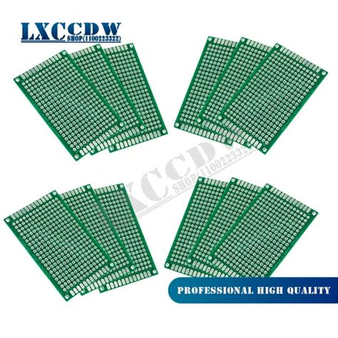 5pcs 4x6cm 46 Double Side Prototype Pcb Diy Universal Printed Circuit