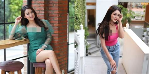 Frequently Wearing Revealing Clothes Model And Singer Adelia Zizi