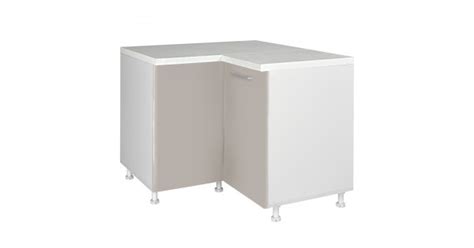 Кухненски шкаф ъглов долен In Mdf Du 2k кашмир гланц • Модулна кухня In Mdf кашмир гланц