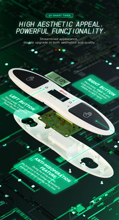 Qiyi Temporizador Inteligente Velocidade Cubo Mágico Bluetooth Profissional Mofangge Speed