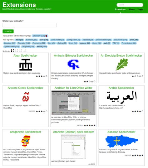 Chapter 10 The Linguistics Api — Ooo Development Tools 0 20 2 Documentation