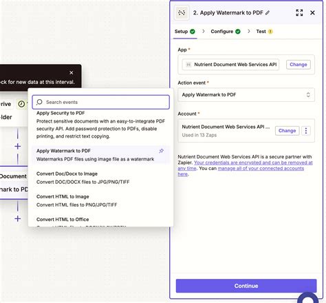 Apply Image Watermarks To Pdfs With Nutrient Document Web Services Api On Zapier Nutrient