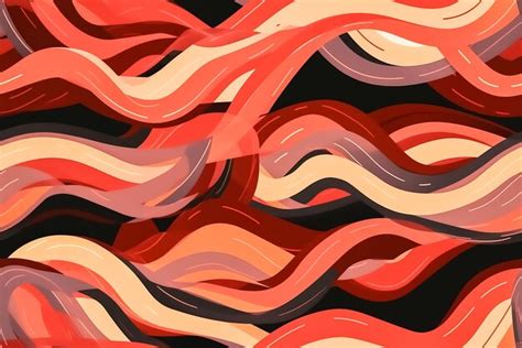 Premium Ai Image Tile Seamless Background Pattern Imitation Of A Textile Print Generative Ai