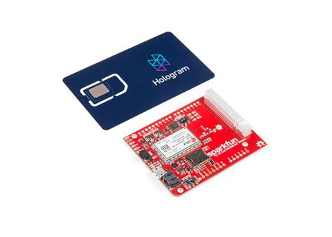Sparkfun Lte Cat M1nb Iot Shield Sara R4 With Hologram Sim Card