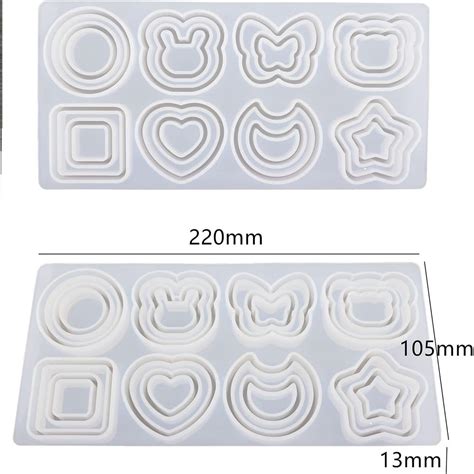 Double Layered Shapes Silicone Mould Ibrayas