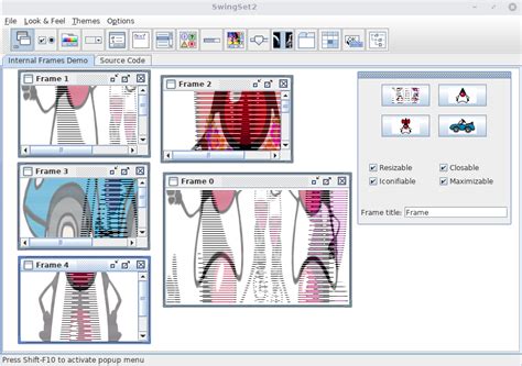 image files are not displayed properly on swingset2 demo program