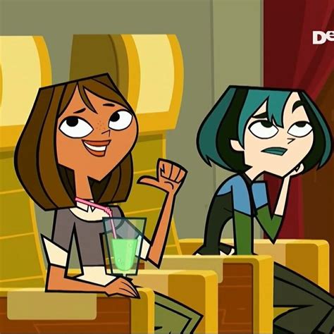 Gwen And Courtney Tdwt Total Drama Island Drama Tv Series Drama