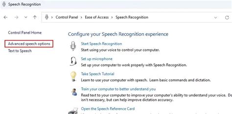 Khắc phục lỗi Speech Recognition Could Not Start trên Windows 10