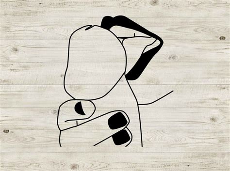 Svg Png Pdf Seduce Oral Erotic Line Art Oral Sex Love Etsy Uk