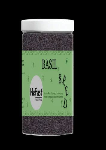100gm Jar Dried Basil Seed Packaging Type Loose At ₹ 170kg In Kolkata