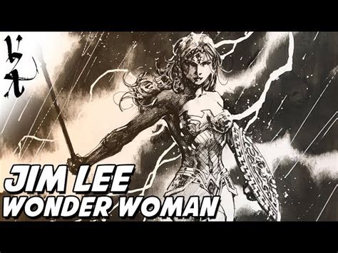 Wonder Woman Sketch Jim Lee Wonder Woman 750 Jim Lee Connecting