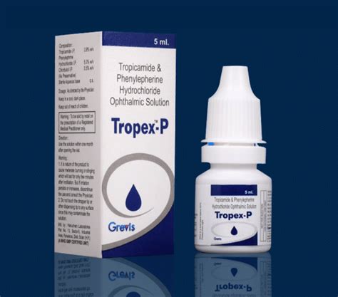 Tropicamide And Phenylephrine Hydrochloride Eye Drops Manufacturer