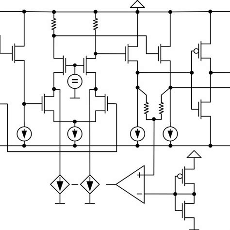 Differential Comparator Schematic Download Scientific Diagram