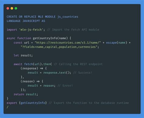 How To Create Javascript Modules With Oracle Database Denis Magda Posted On The Topic Linkedin
