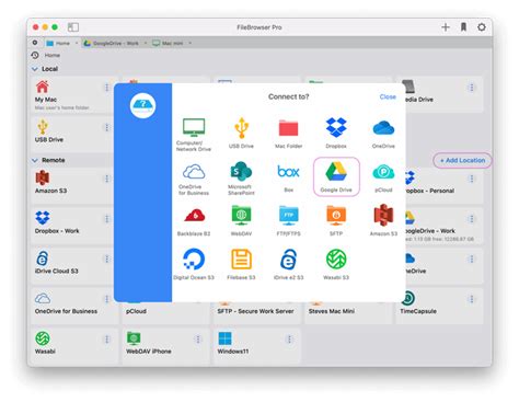 Connect To And Browse Google Drive Folders On Mac