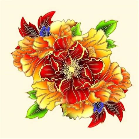 Flower Iron On Transfers Punk Biker Patches For Clothes 3d Stickers For