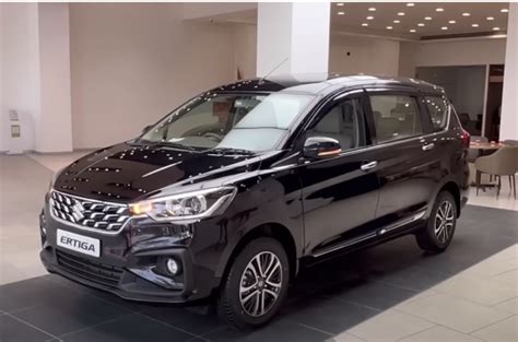 2023 Maruti Ertiga Gets All New Black Colour Option Complete Walk