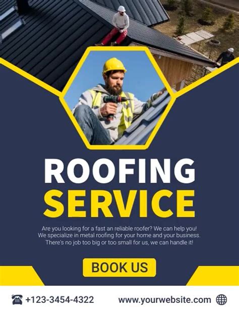 Roofing14 Template Postermywall