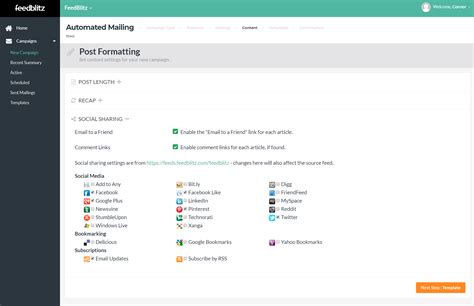 How To Send An Automated Rss Mailing Feedblitz