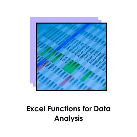 Top Excel Functions For Data Analysis With Examples By Dossier Analysis Operations