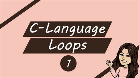 Looping Statement Using C Language Taglish Version Youtube