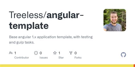 Github Treelessangular Template Base Angular 1x Application Template With Testing And Gulp